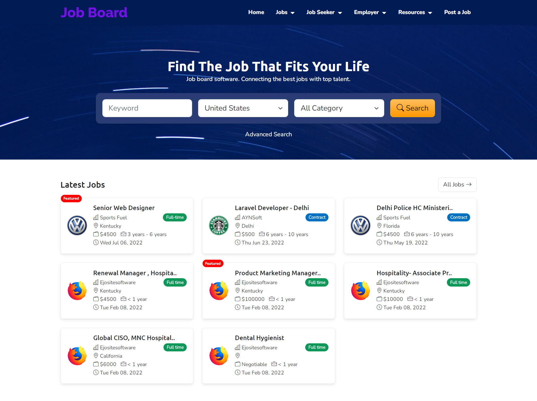 How to setup a Job Board quickly? - Website Development, Software Development Company India